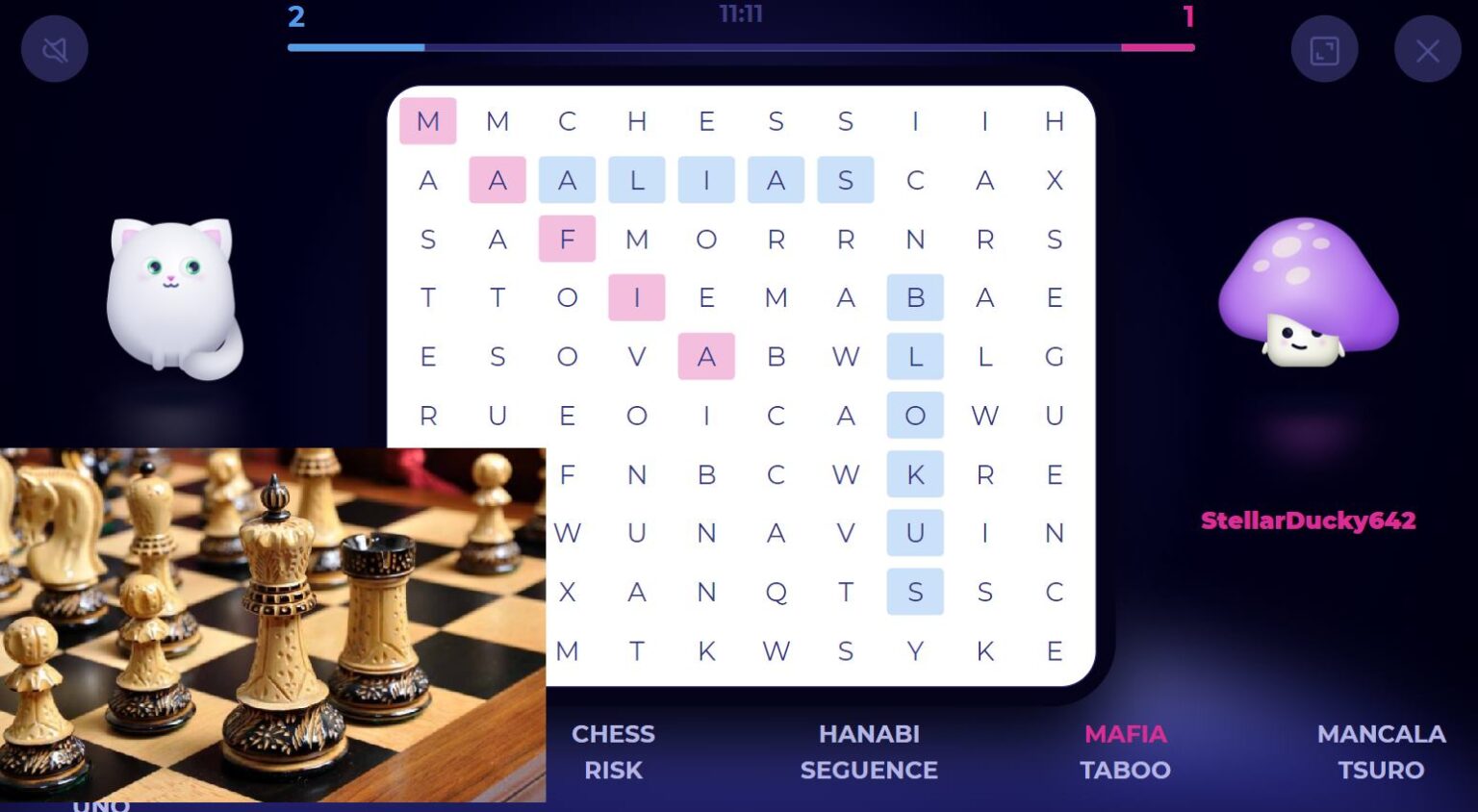 Sep, 1: American Chess Day with Word Search - The Word Search Battle