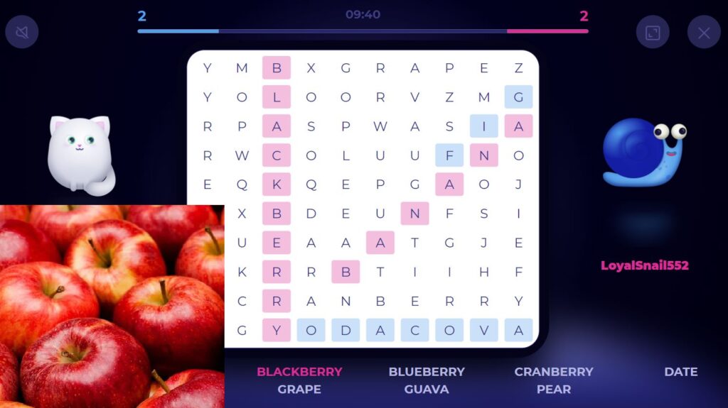 Today is Eat A Red Apple Day - The Word Search Battle