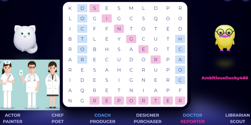 Today is Doctors’ Day - The Word Search Battle