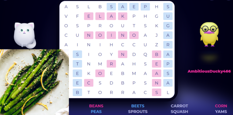 Today is Asparagus Day - The Word Search Battle