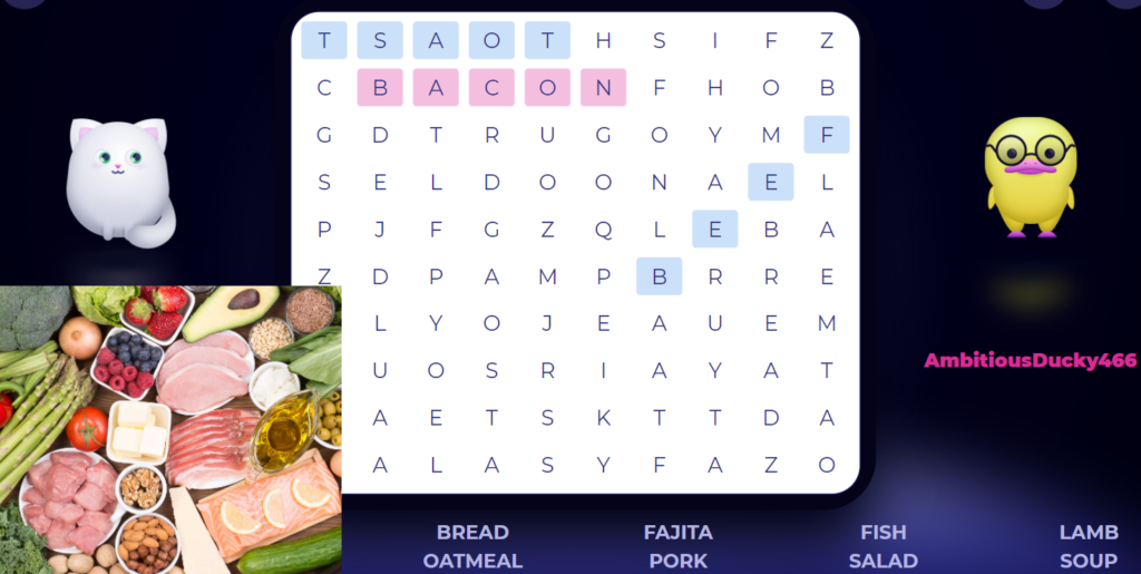 Today is Eat What You Want Day - The Word Search Battle