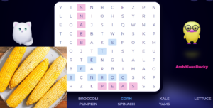 Jun, 11: Corn on the Cob Day with Word Search