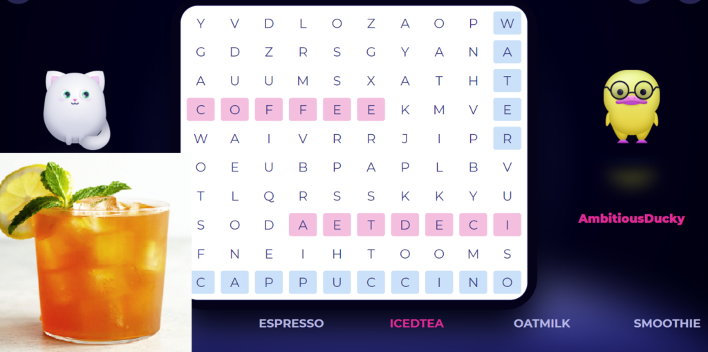 National Iced Tea Day - The Word Search Battle