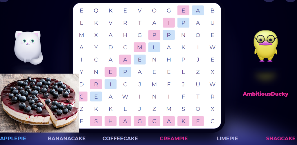 Today is Blueberry Cheesecake Day - The Word Search Battle