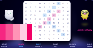 National Pink Day - The Word Search Battle