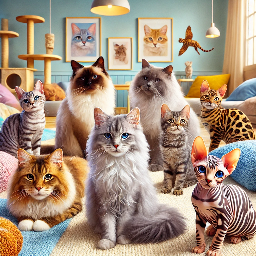 Cat Breeds Word Search Battle - The Word Search Battle