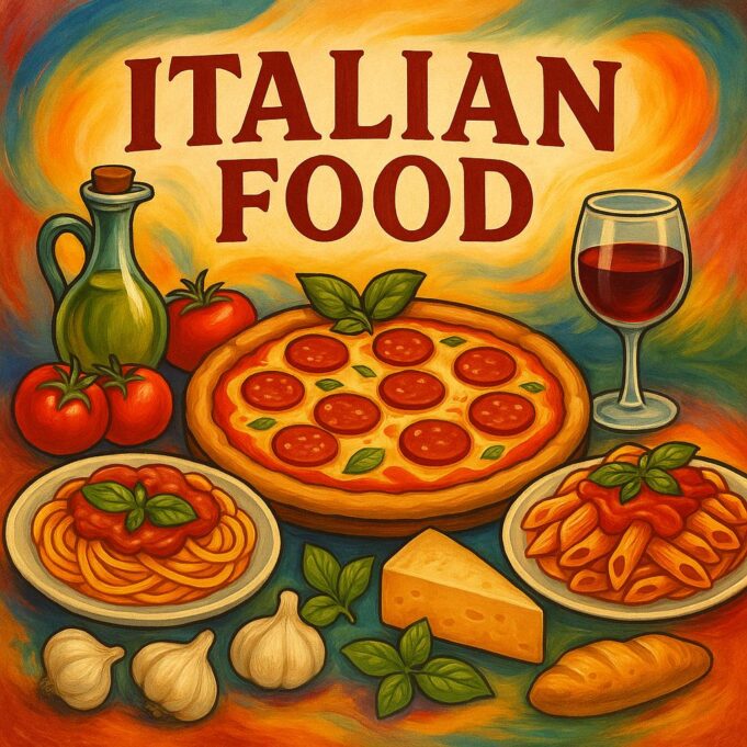 Italian Food Word Search - The Word Search Battle